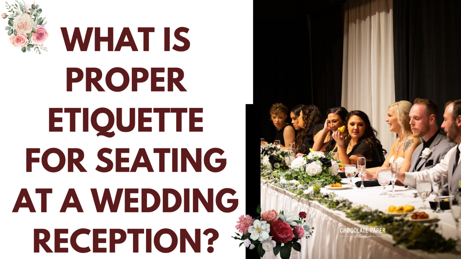 Wedding Reception Seating Etiquette - Madison Event Center